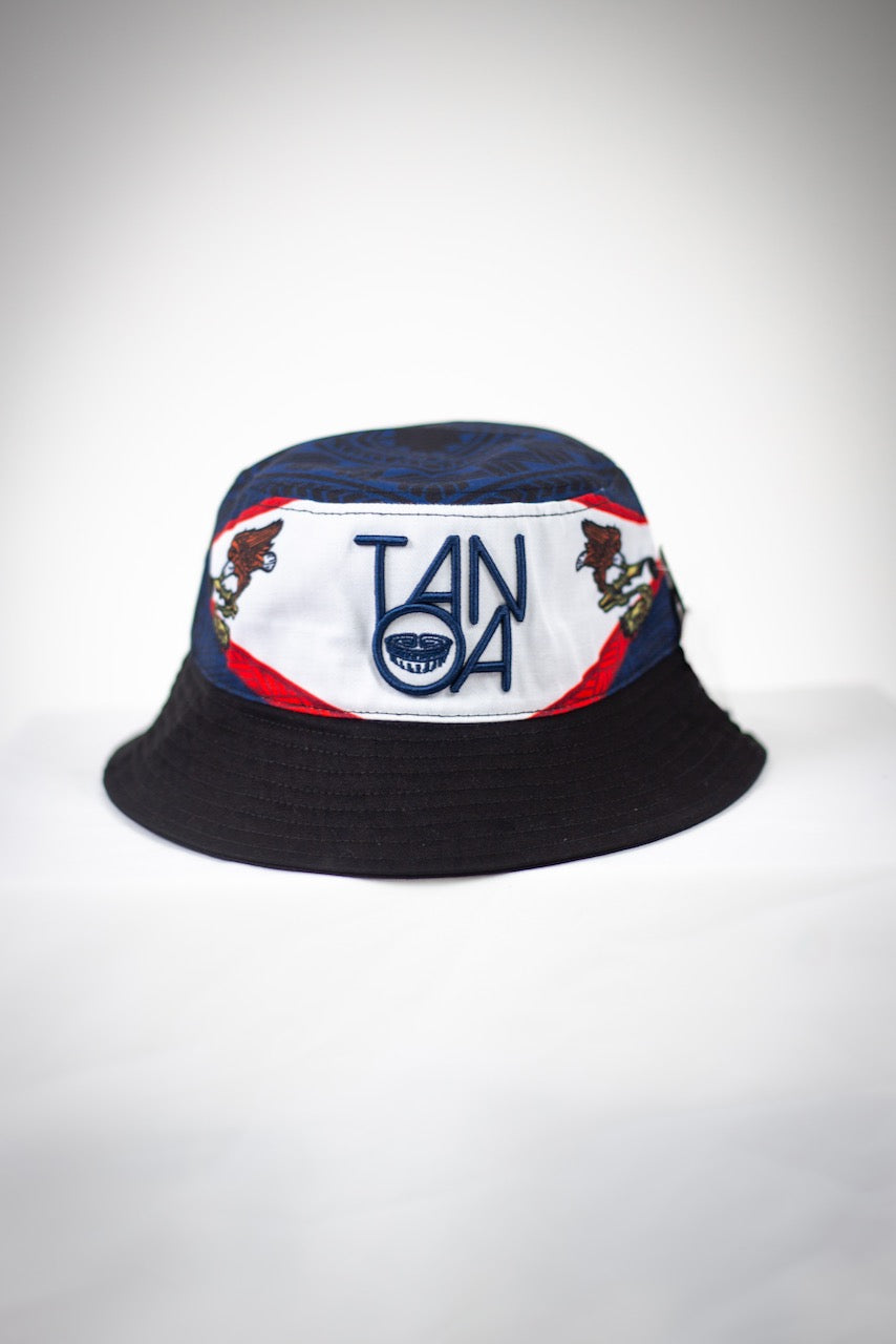 AMERICAN SAMOA BUCKET HAT - TSCP26 (ALL SALES FINAL) – Tanoa Hawaii