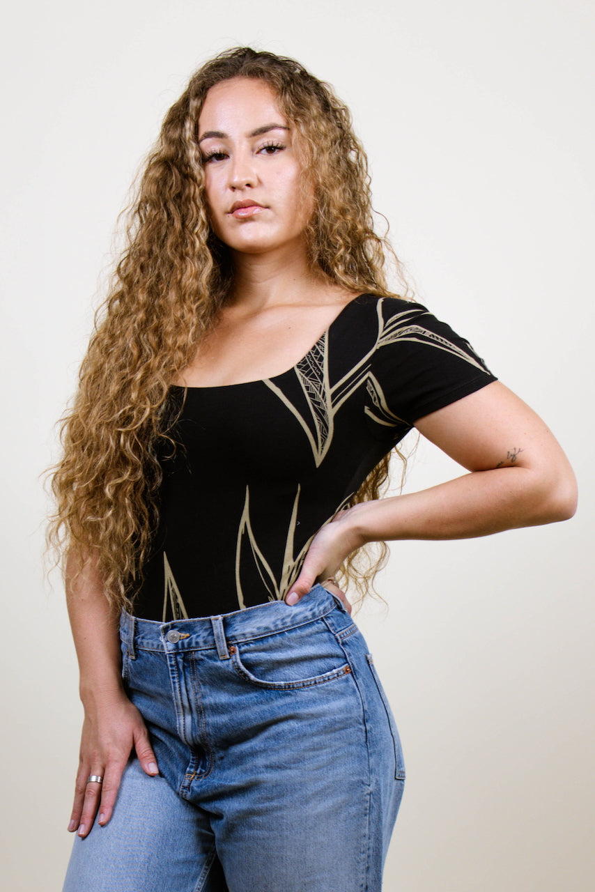 VAIMOSO LADIES TOP / BODY SUIT TT201J (ALL SALES FINAL) – Tanoa Hawaii